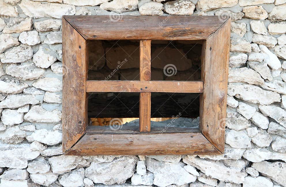 Window in the Rock stock image. Image of monastery, europe - 66315441