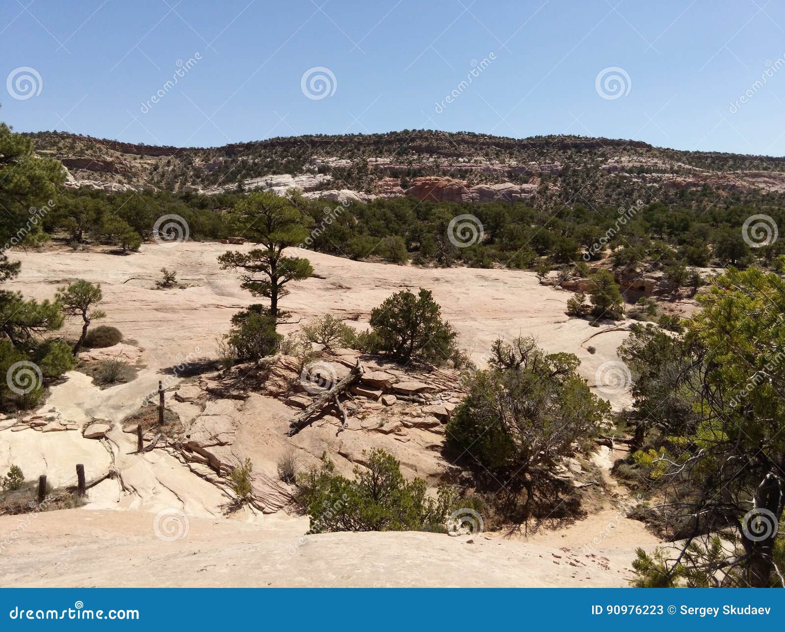 Window Rock Trail stock image. Image of mountains, landscape - 90976223