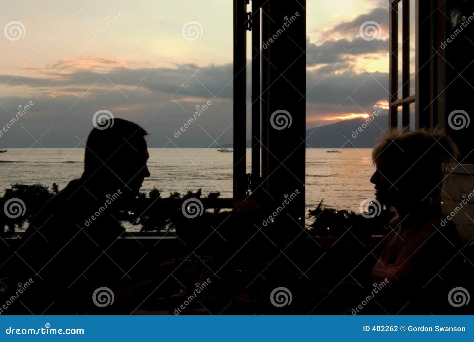 Window Romance stock photo. Image of clouds, beaches, female - 402262