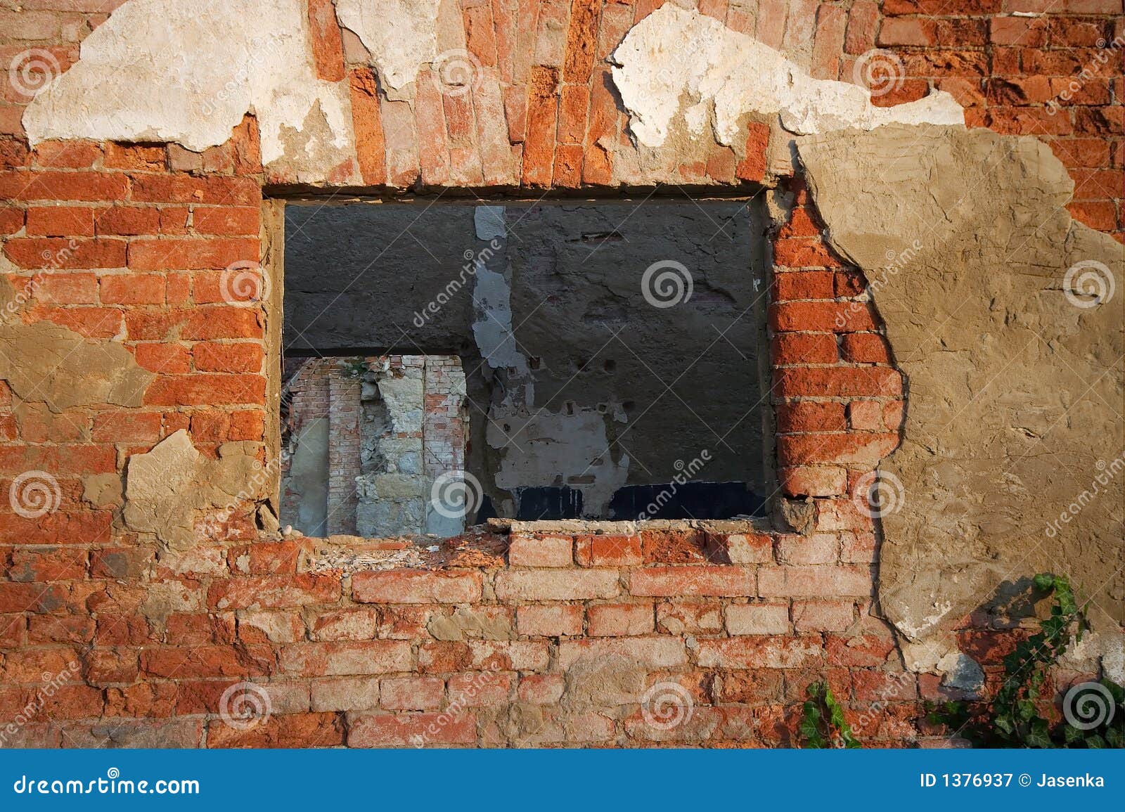 Window On Ruin Picture. Image: 1376937