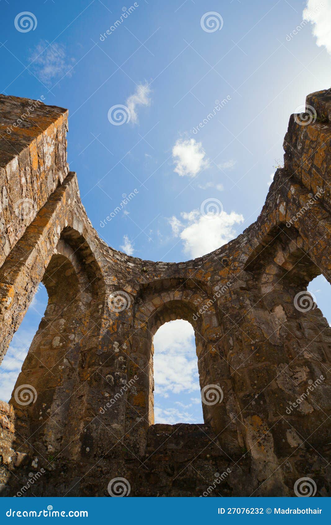 Window of a ruin stock photo. Image of blue, window, wide - 27076232
