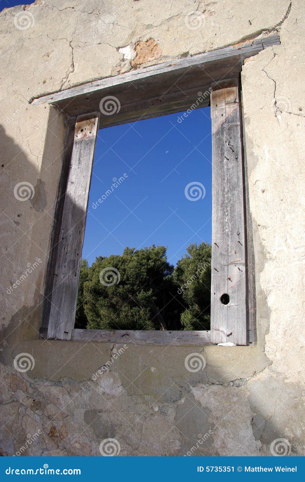 Window in Ruins stock image. Image of pioneer, pioneering - 5735351