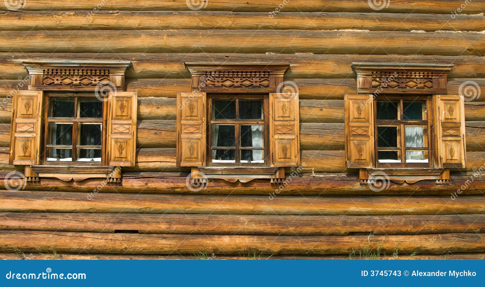 Window in Russian Tradition Stock Image - Image of custom, window: 3745743