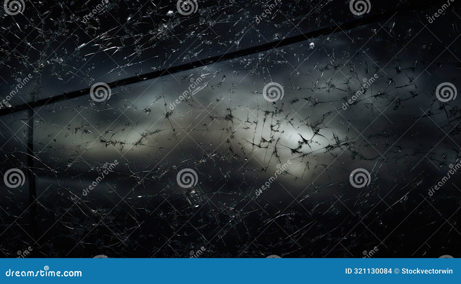 Window Scratch Dark Background Stock Illustration - Illustration of ...