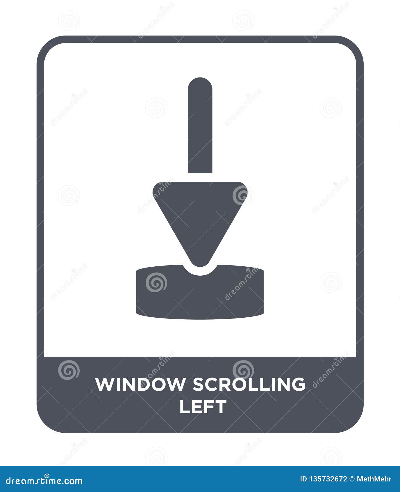 Window Scrolling Left Icon in Trendy Design Style. Window Scrolling ... Window Scrolling Left Icon in Trendy Design Style. Window Scrolling ...