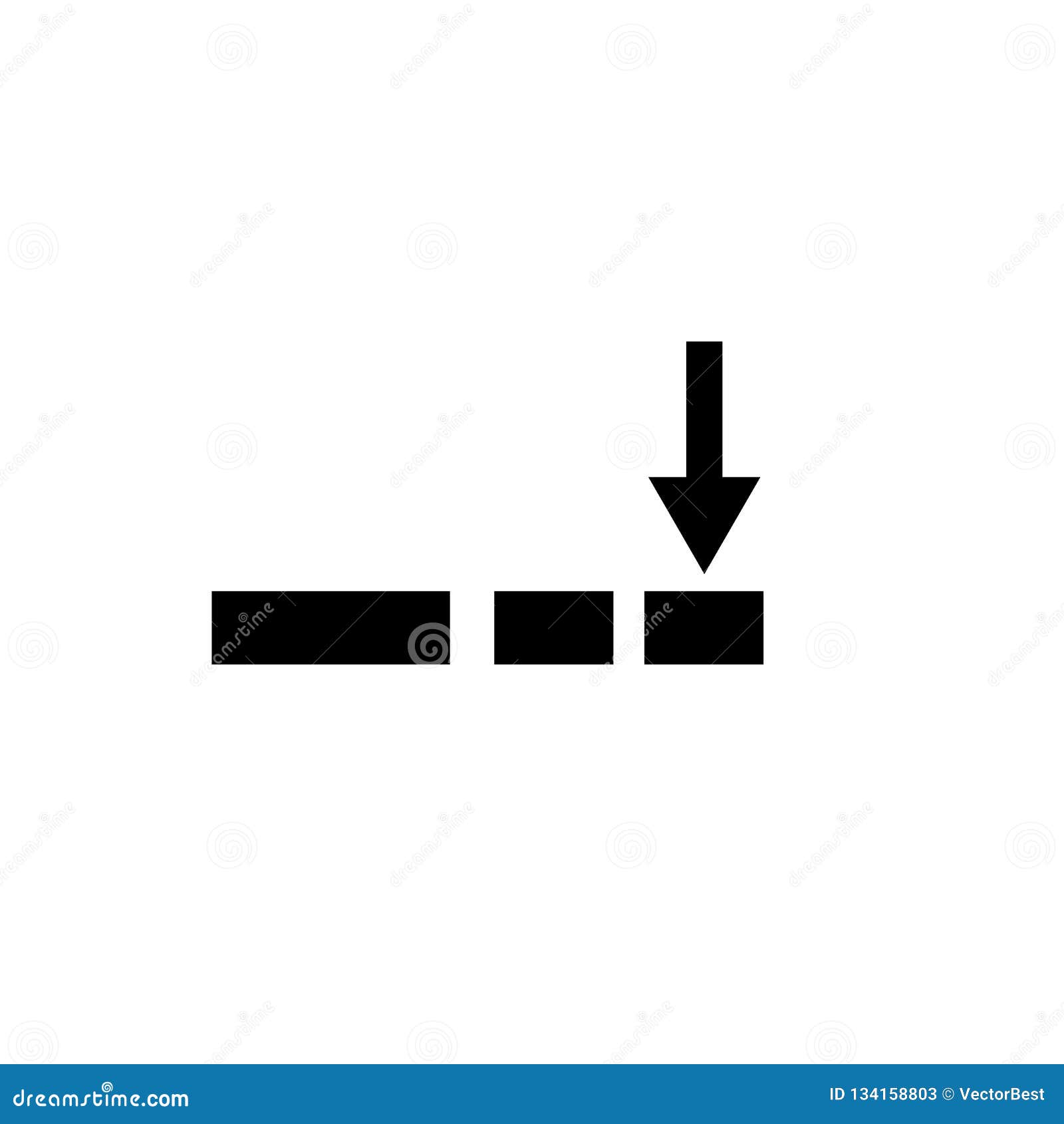 Window Scrolling Medium Icon Vector Sign and Symbol Isolated on White ...