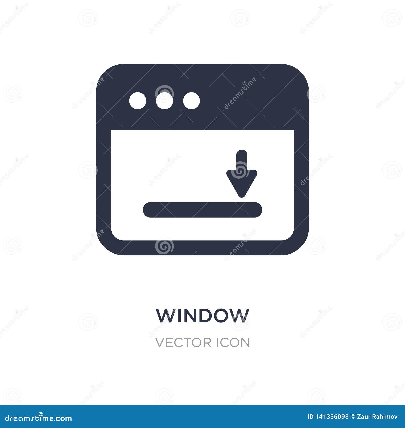 Scrolling Element Vector Illustration | CartoonDealer.com #9595394