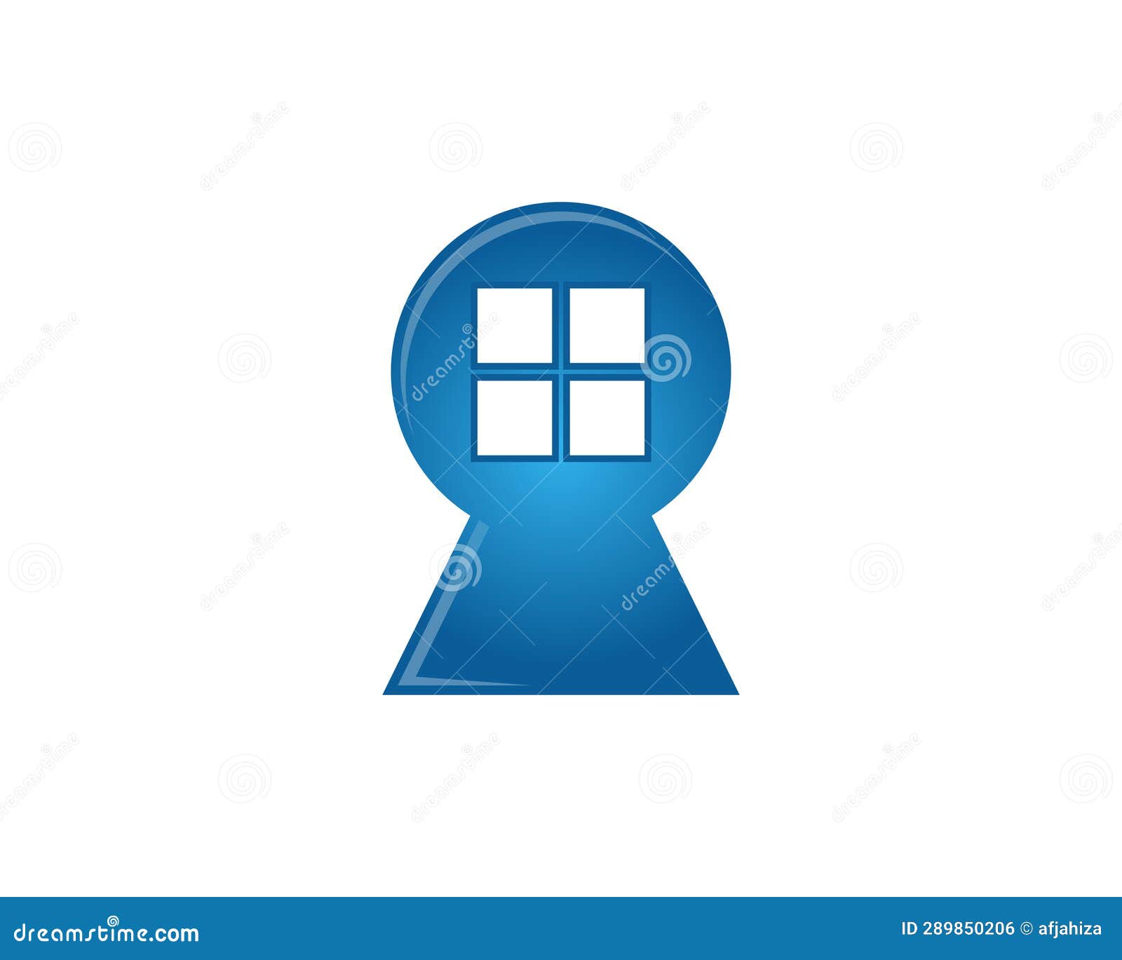 Window Security Logo Icon Isolated On Dark Background Vector ...