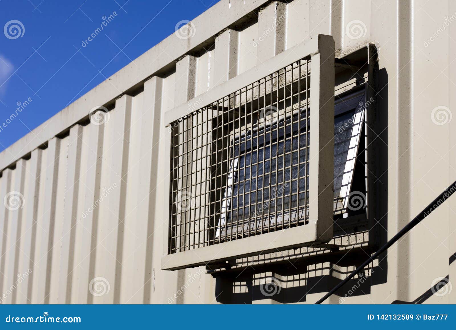 Window security mesh stock image. Image of grille, secure - 142132589