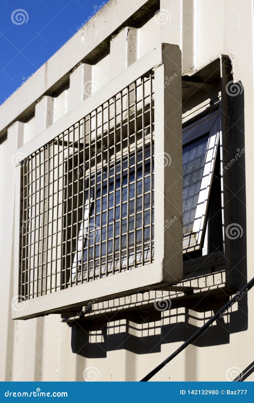 Window security mesh stock photo. Image of outdoors - 142132980