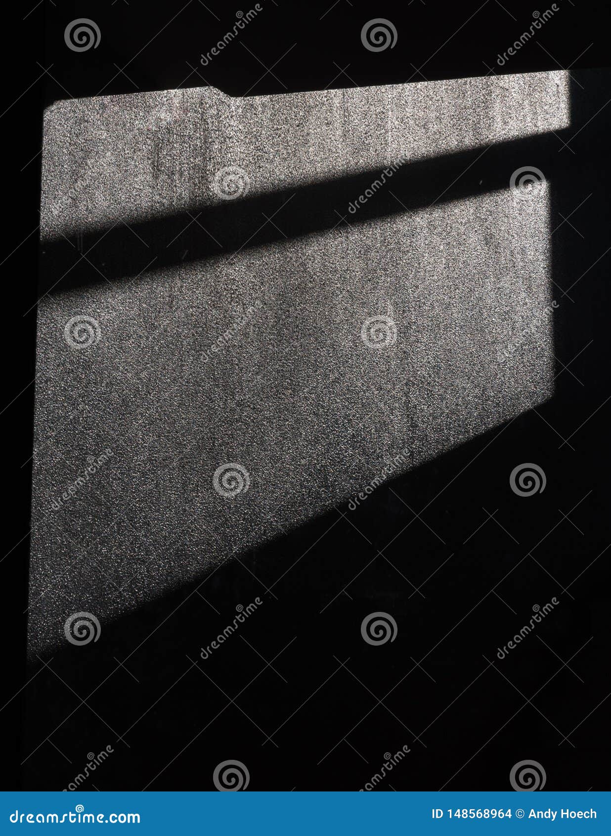 A Window Shadow on the Gray Concrete Wall Stock Photo - Image of ...