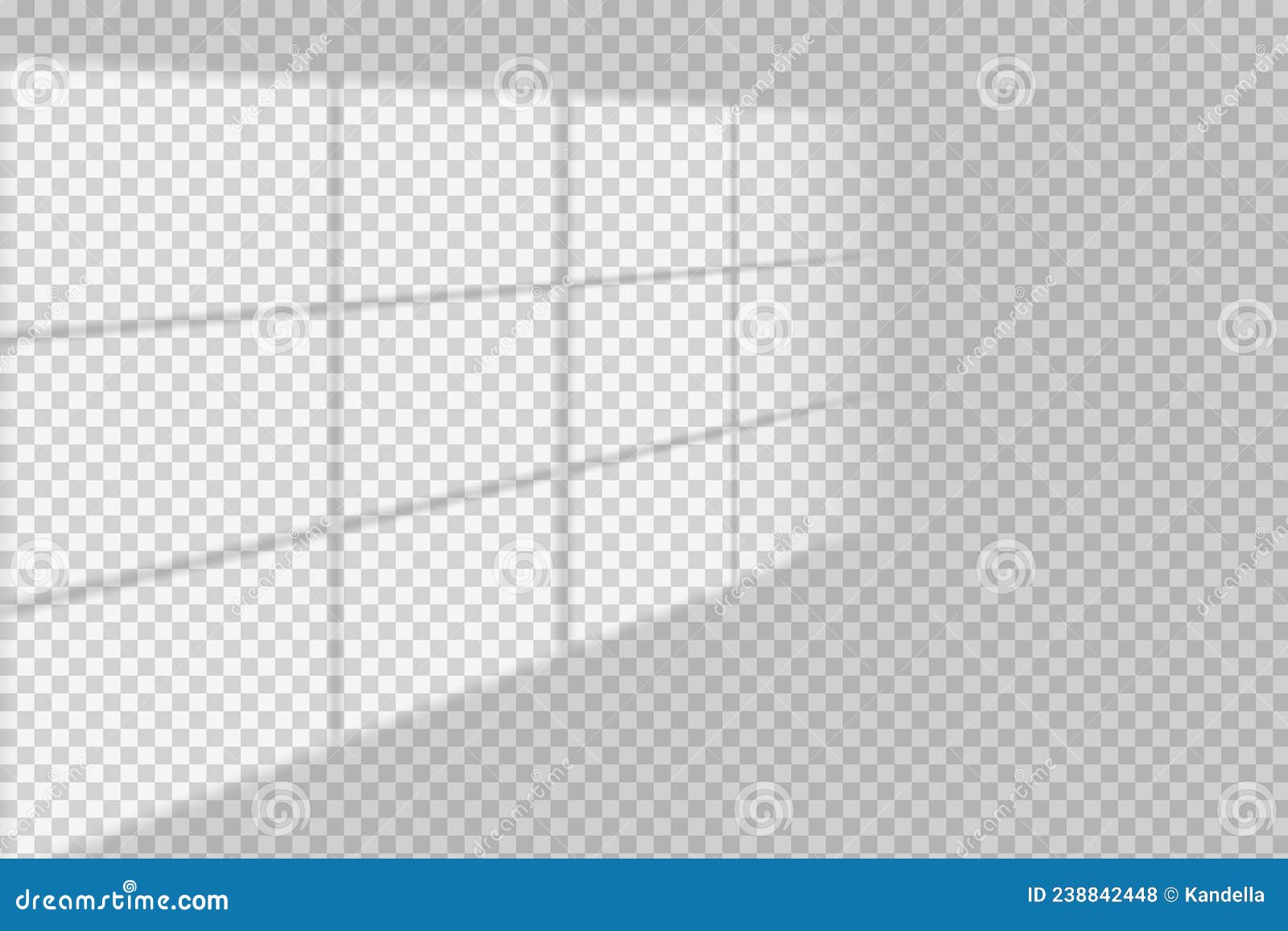 Window Shadow Vector Overlay Stock Vector - Illustration of studio ...