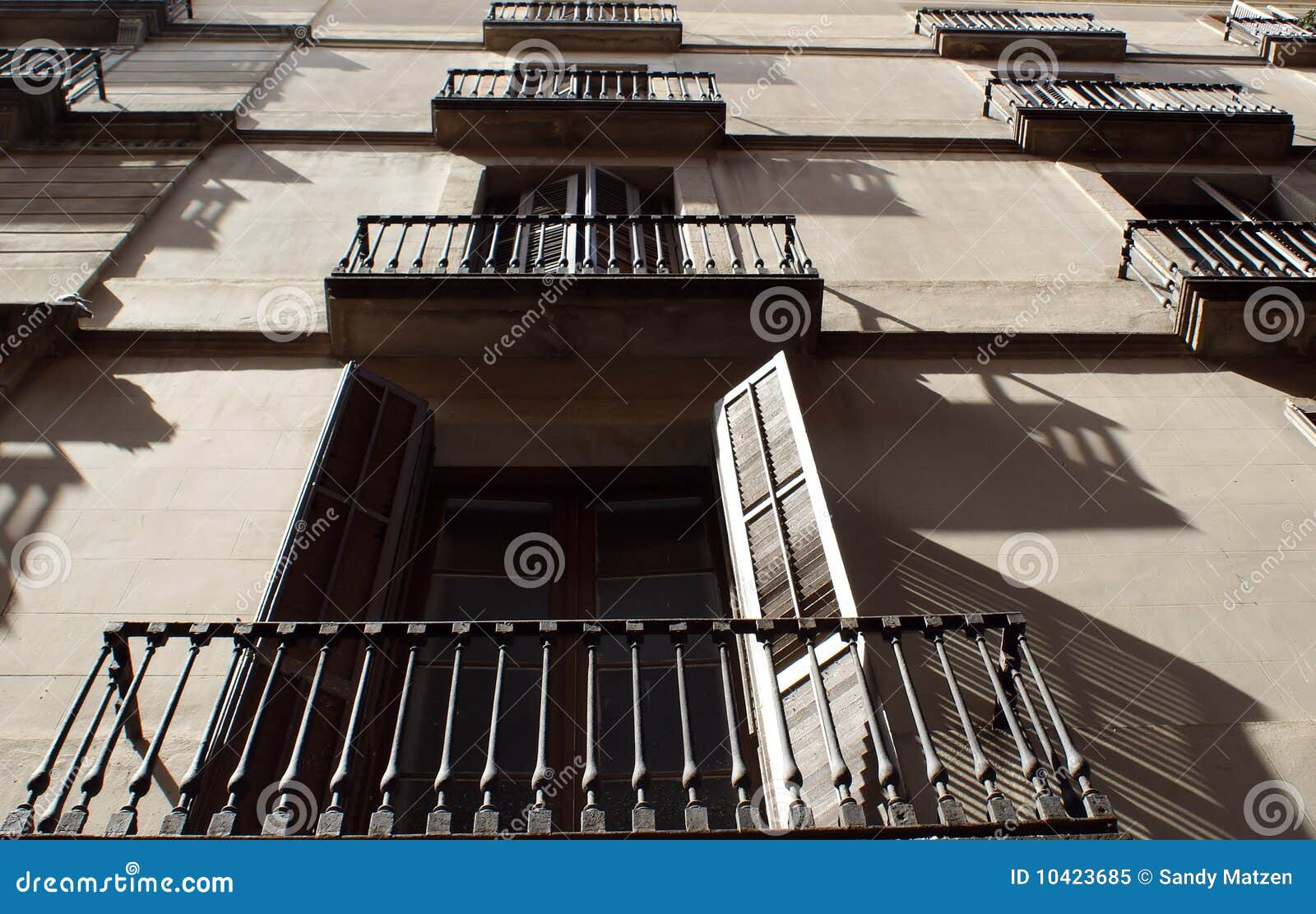 Window shadows stock image. Image of europe, wall, architecture - 10423685