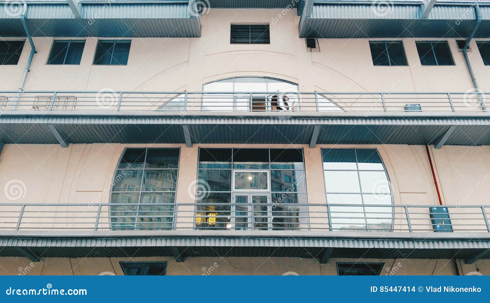 Window in the Shopping Center Building Editorial Stock Image - Image of ...