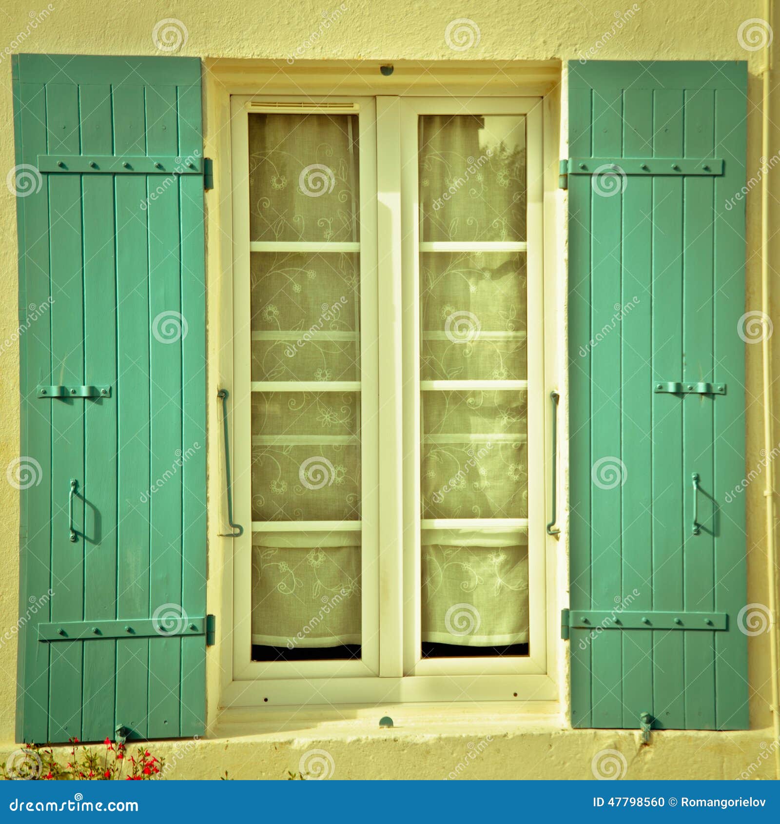 Window shutters stock photo. Image of antique, rustic - 47798560