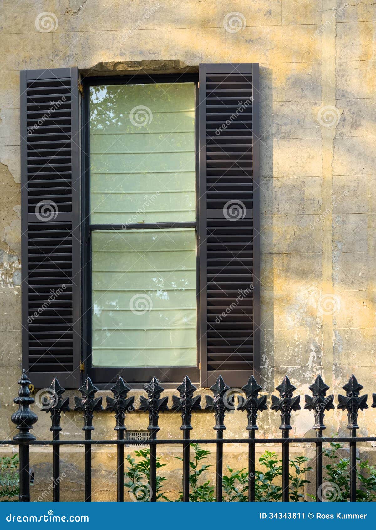 Window shutters stock image. Image of color, house, style - 34343811