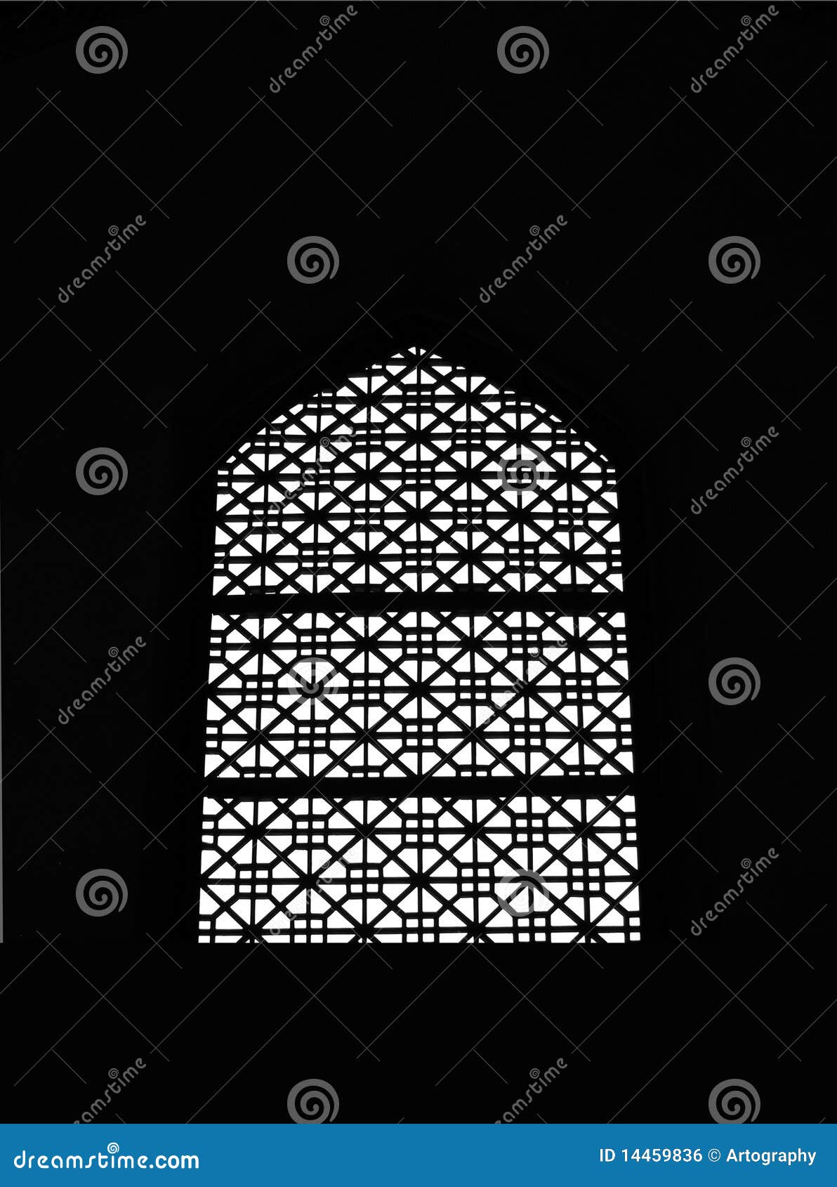 Window silhouette stock photo. Image of latticed, black - 14459836