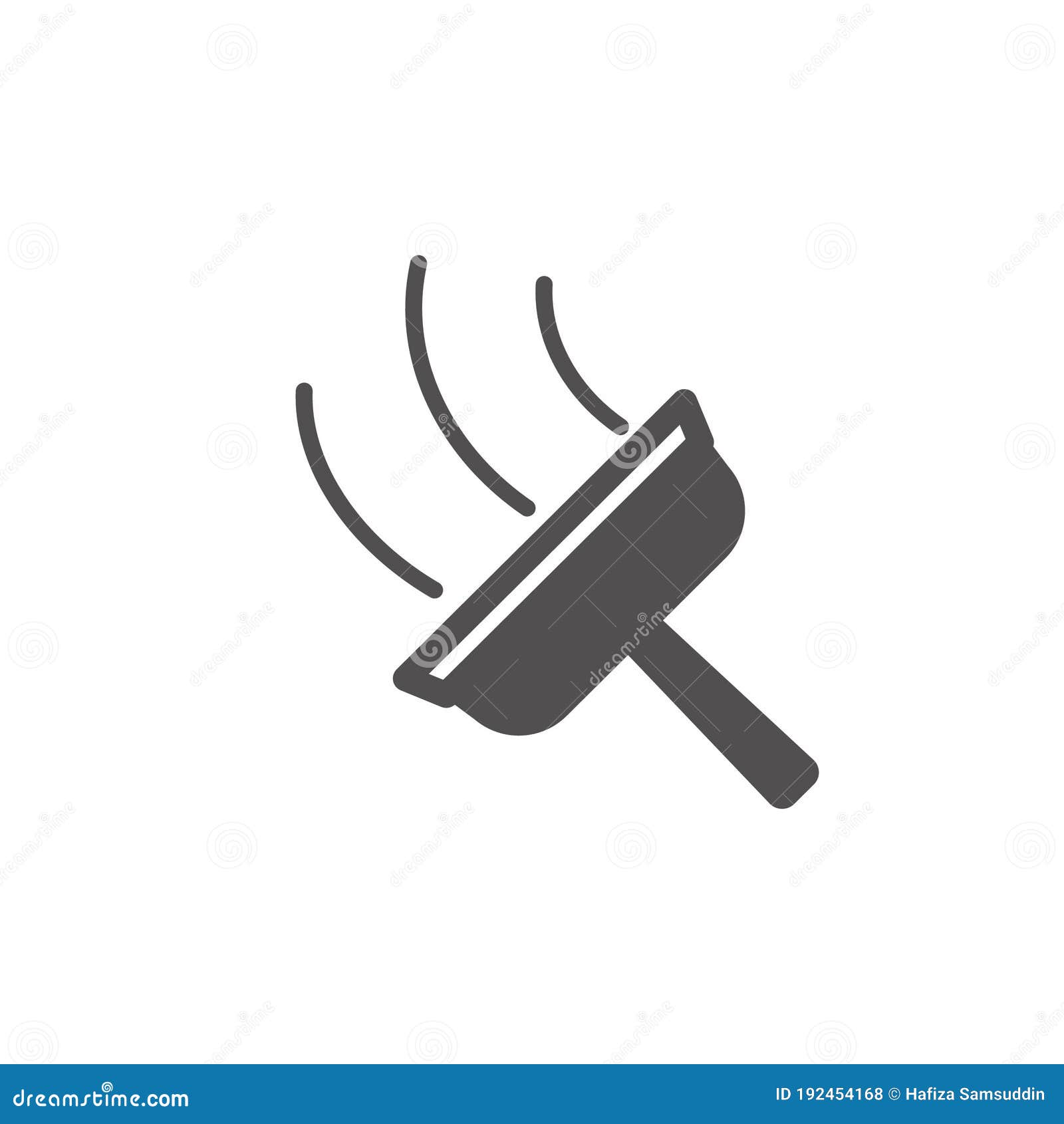 Window Squeegee. Vector Illustration Decorative Design Stock Vector ...