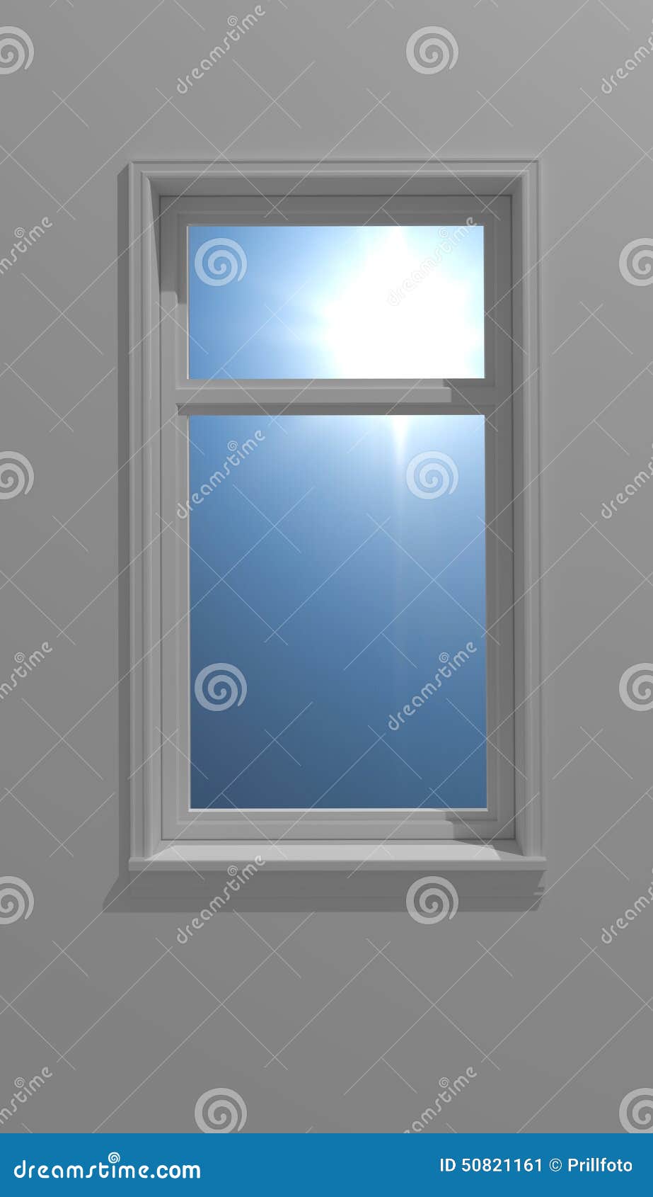 Window and sun stock illustration. Illustration of frame - 50821161