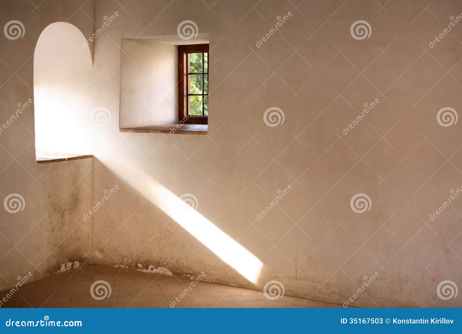 Window with Sunbeam stock image. Image of architecture - 35167503