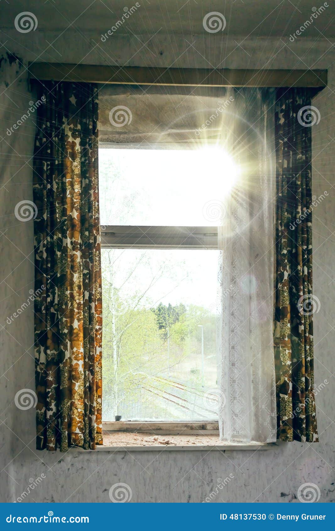 Window with sunlight stock photo. Image of wood, windows - 48137530