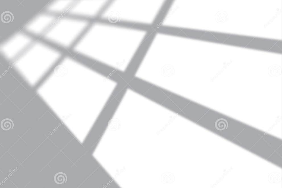 Window Sunlight Shadow Overlay Effect Mockup Stock Illustration ...