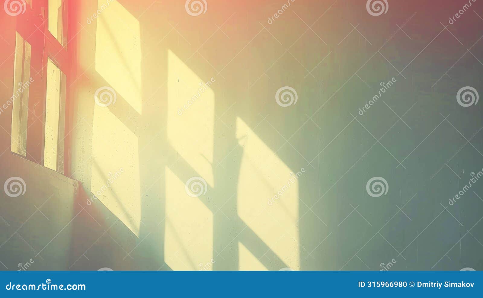 A window with sunlight stock illustration. Illustration of background ...