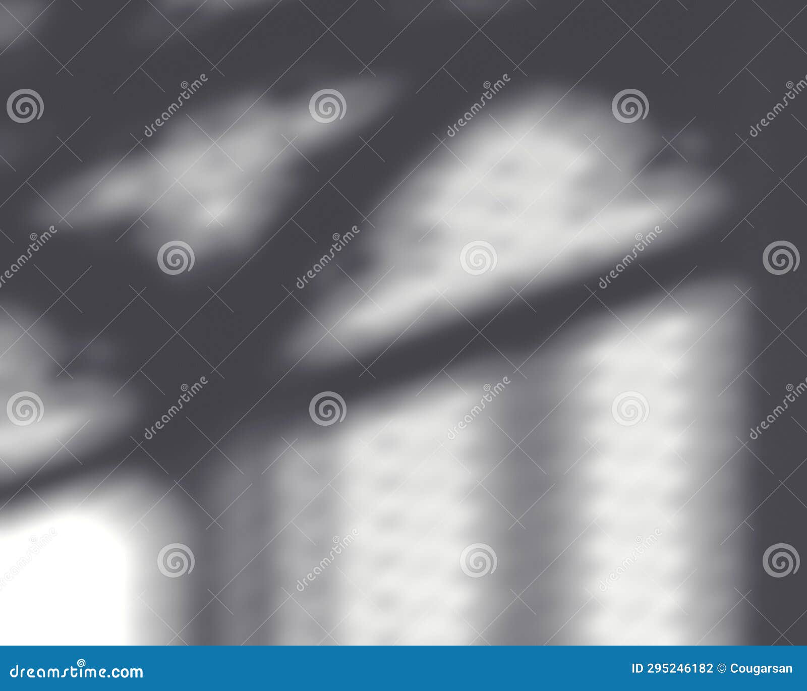 Window Sunlight Smooth And Blurred Shadow On Indoor Wall Overlay Effect ...