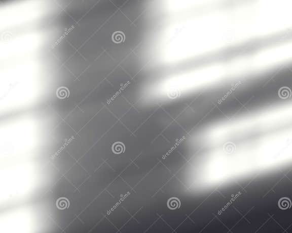 Window Sunlight Smooth and Blurred Shadow on Indoor Wall Overlay Effect ...