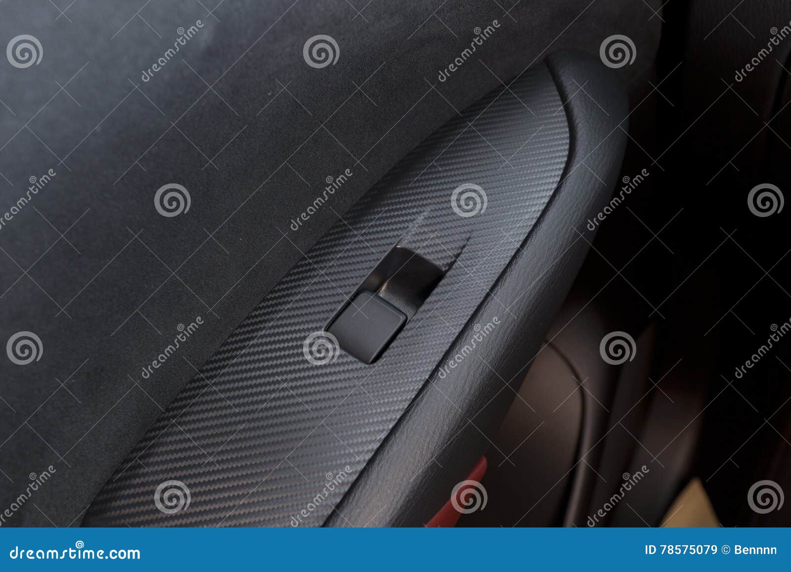 Window switches stock image. Image of interior, knob - 78575079