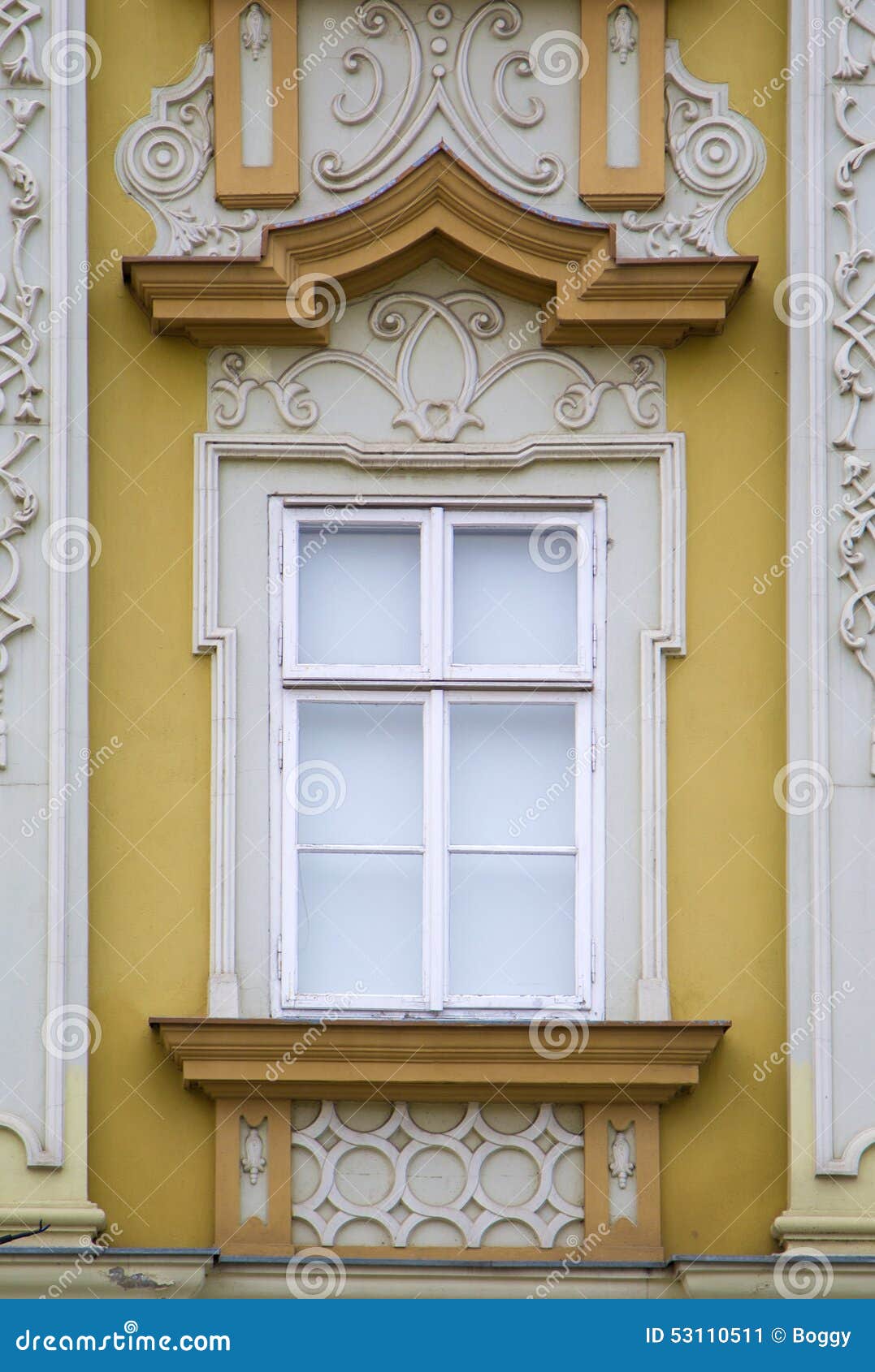 Window from Timisoara, Romania Stock Image - Image of romania, border ...