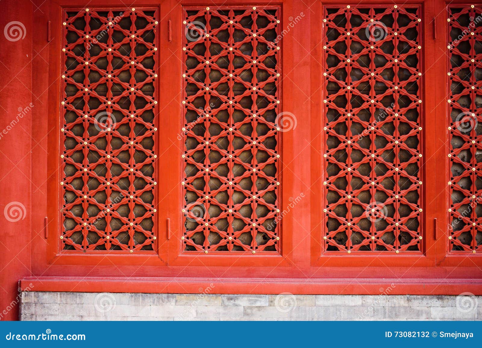 Window Traditional Chinese Style, Texture Stock Photo - Image of ...