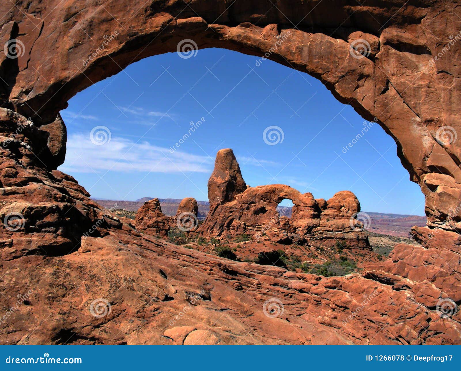 Window and Turret Arch View Stock Photo - Image of archway, crack: 1266078