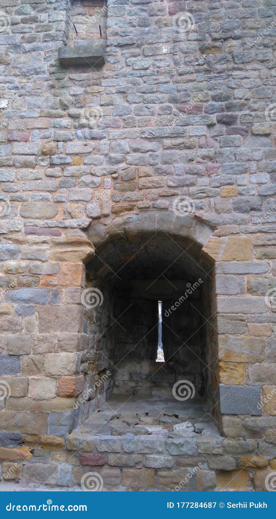 Window of a Very Old Medieval Castle Stock Image - Image of window ...