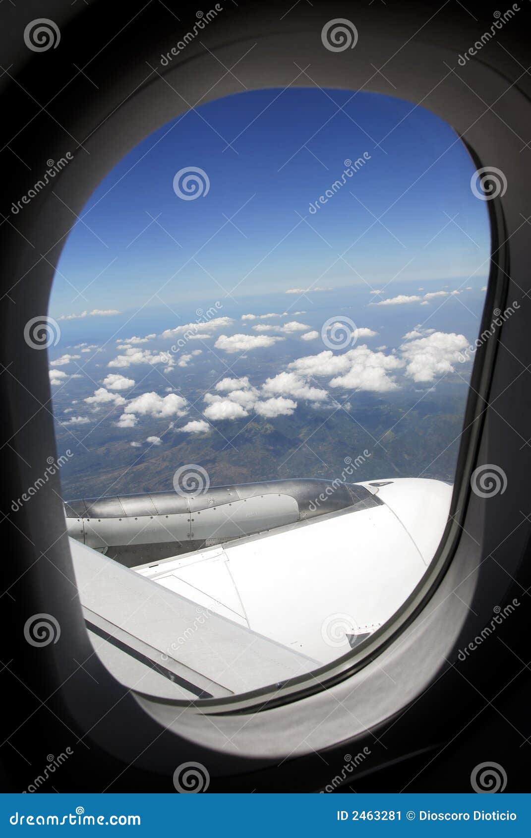 Window view stock image. Image of light, clouds, middle - 2463281