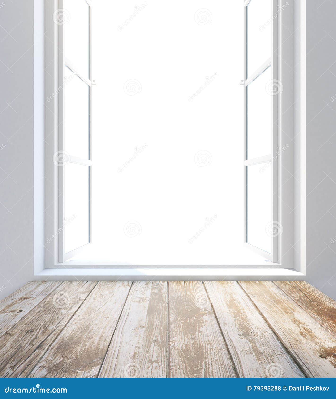 Window without view stock illustration. Illustration of frontview ...
