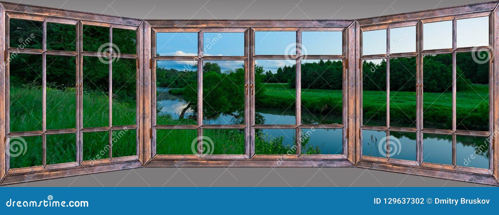 Window view of the full stock photo. Image of heavenly - 129637302