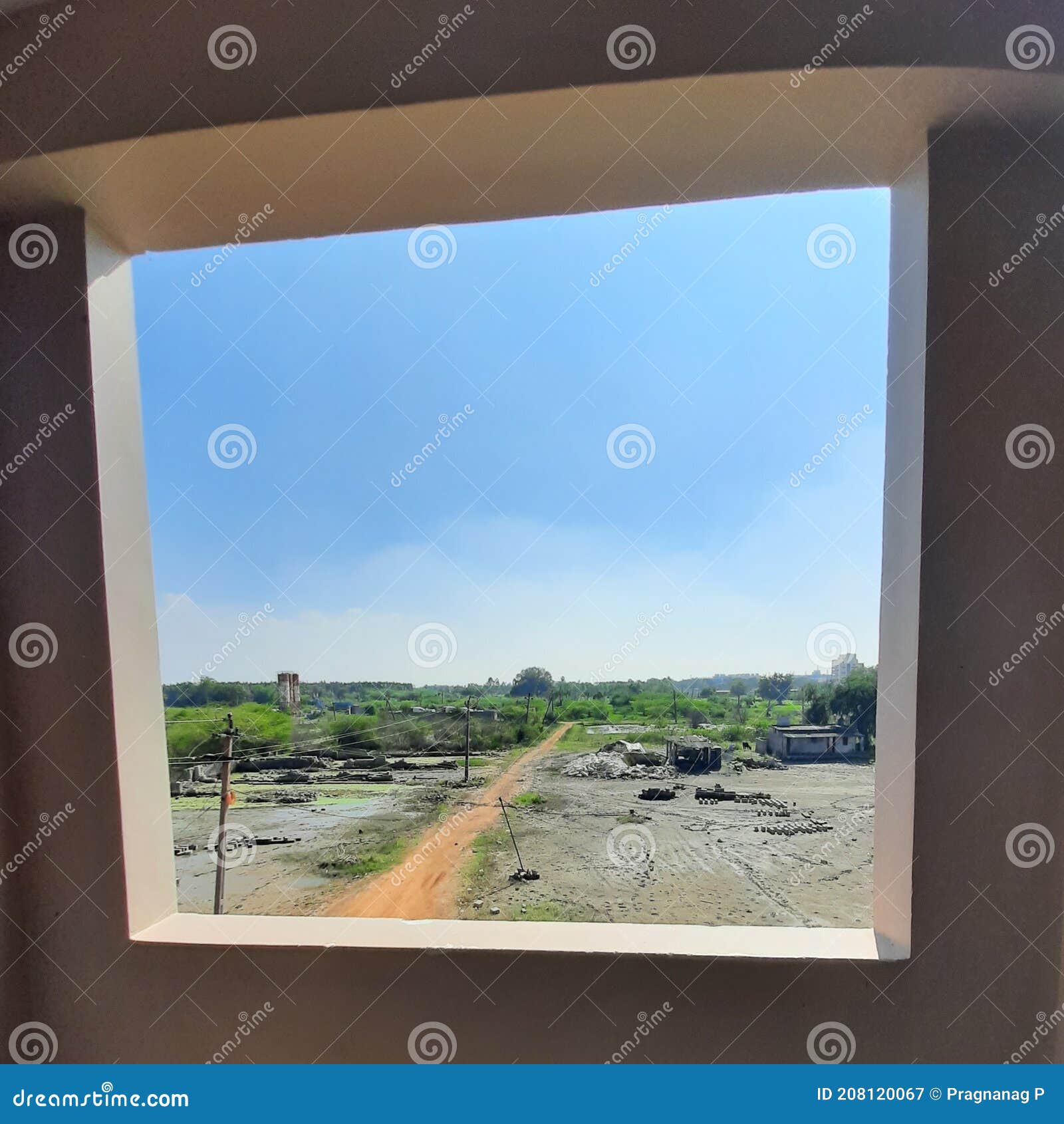 WINDOW VIEW INTERIOR DESIGN of a BUILDING Stock Image - Image of design ...