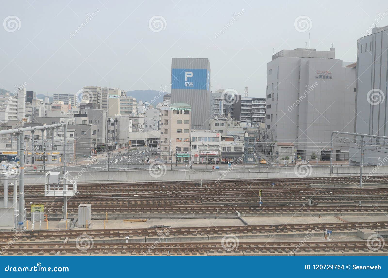 From Window View Out of Speed Train Editorial Stock Image - Image of ...