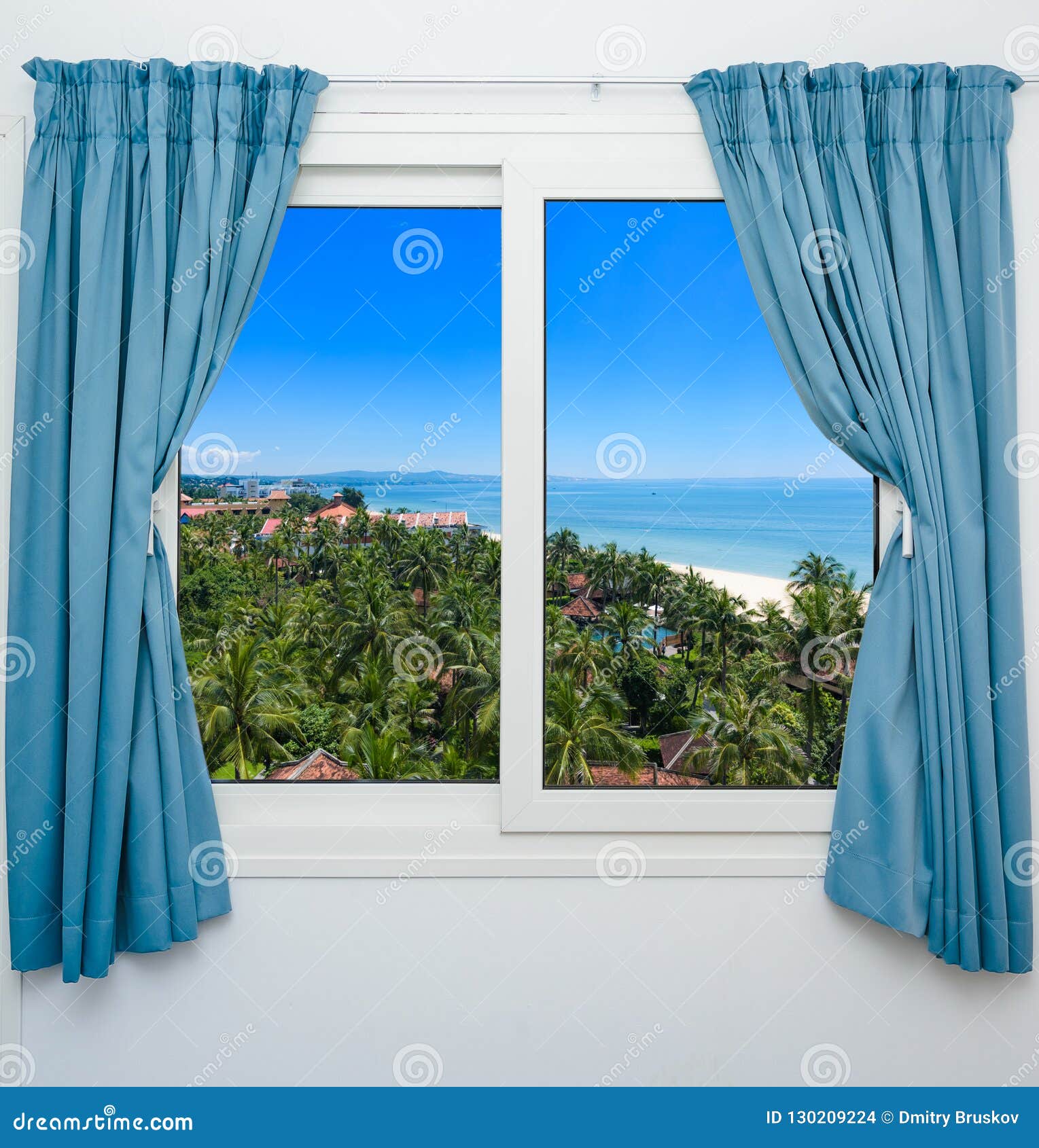 Window view resort tropics stock photo. Image of landscape - 130209224