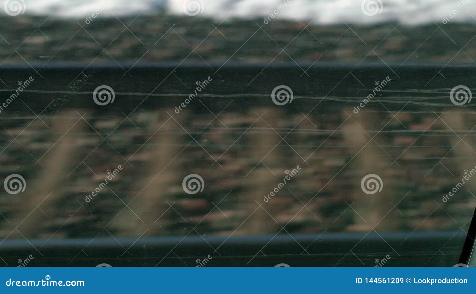 Window view from a train stock video. Video of transport - 144561209