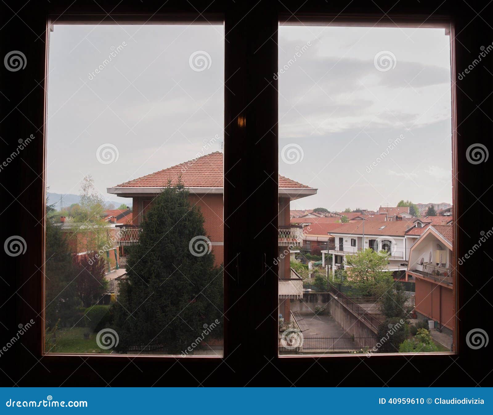 Window view stock photo. Image of dwelling, outdoor, view - 40959610