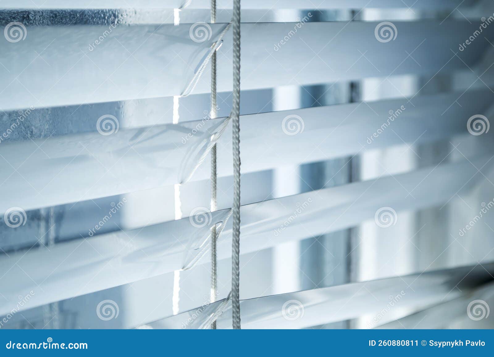 The Window is Visible through the Open Blinds. Photos of Blinds with a ...