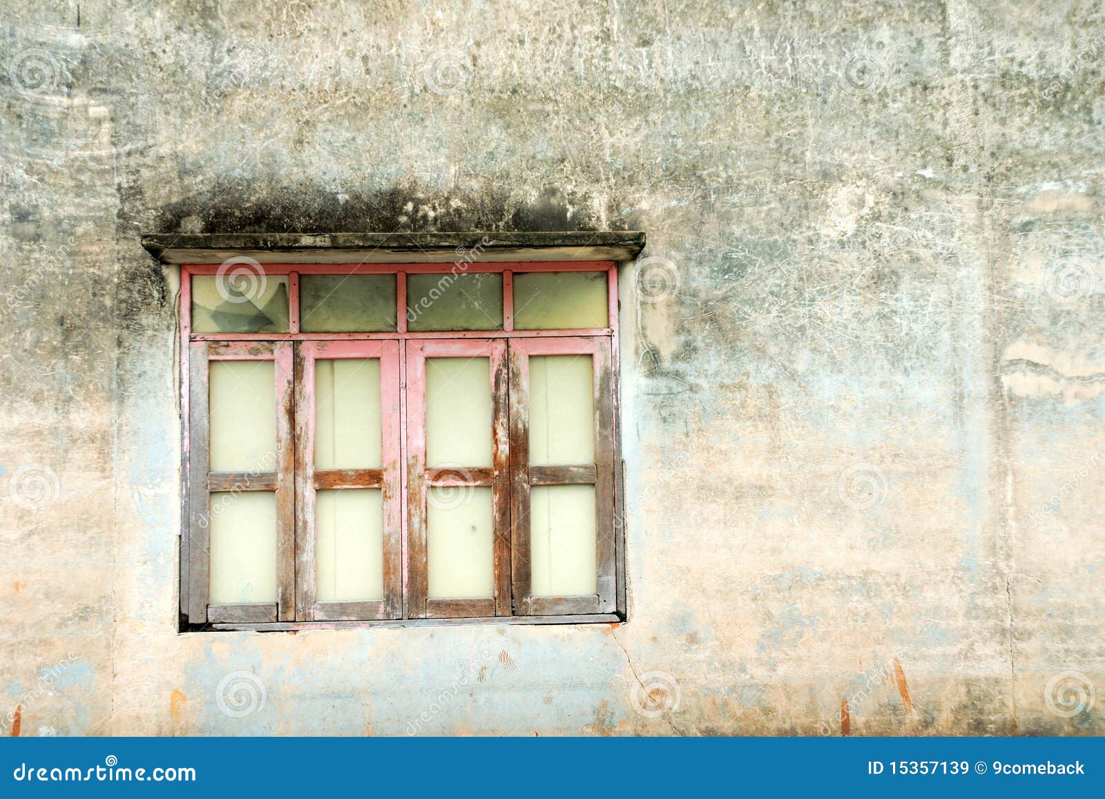 Window on wall stock image. Image of simplicity, exterior - 15357139