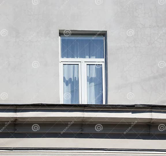 Window in the Wall of the House. Stock Image - Image of contemporary ...