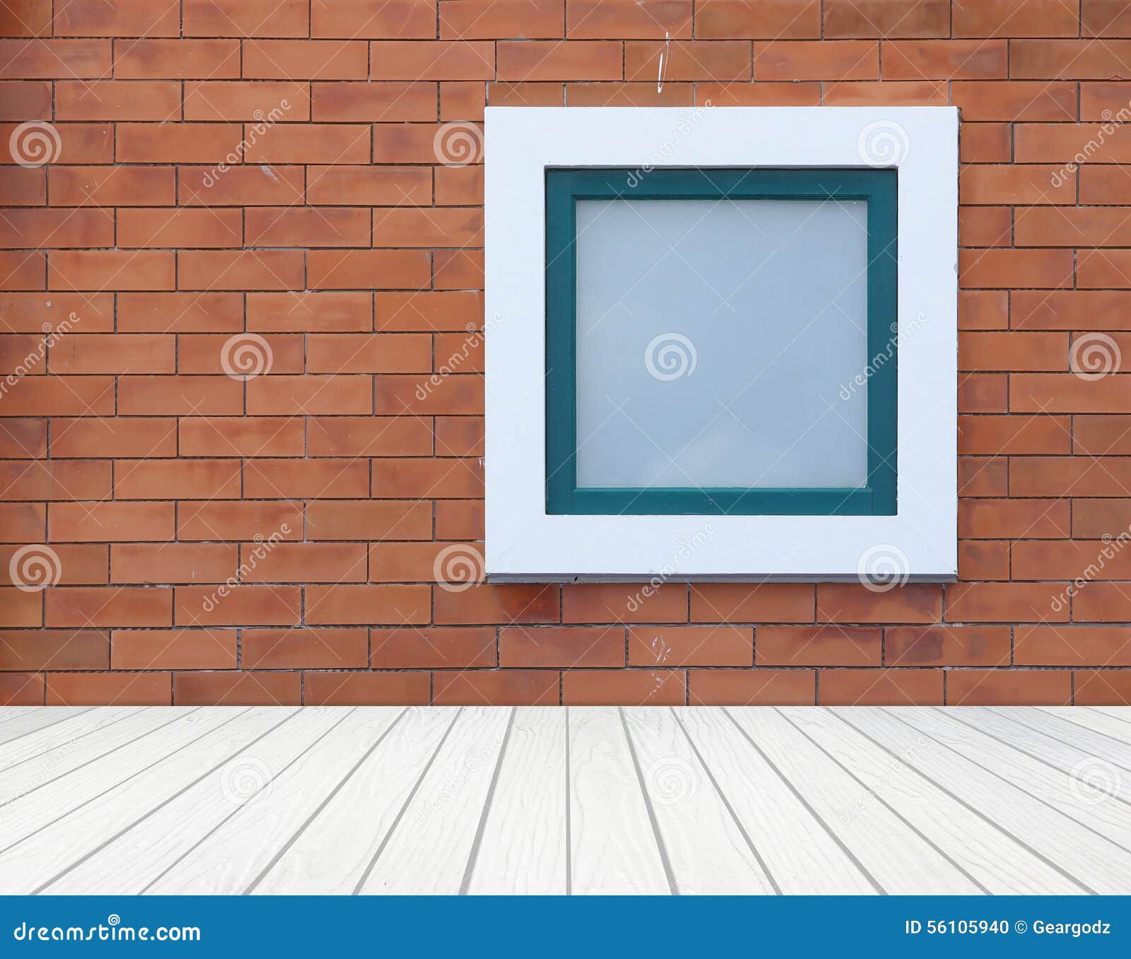 Window with Wall and Wood Floor Stock Photo - Image of brown, element ...