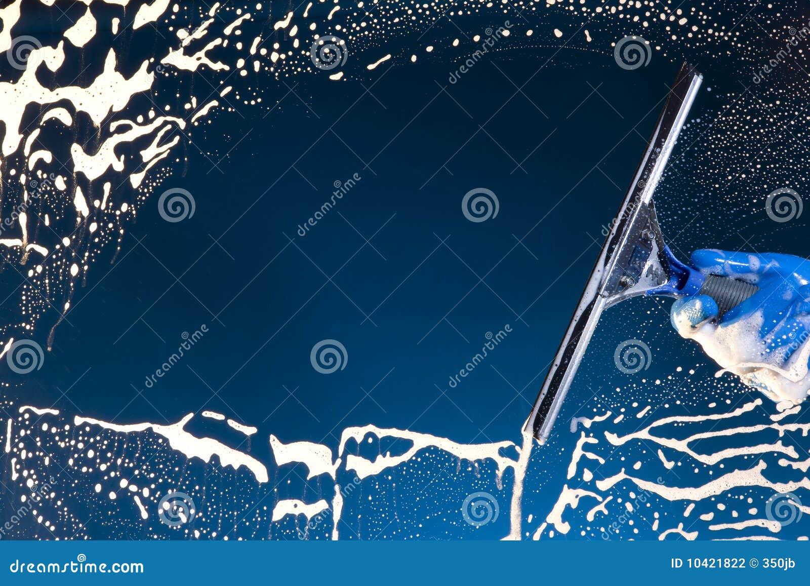 Window Washer Cleaning Glass Stock Photo - Image of soap, wash: 10421822