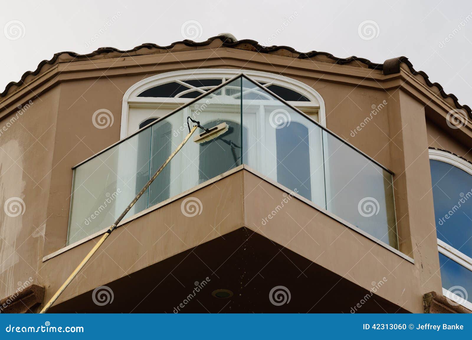 Window washer stock photo. Image of adult, brush, aged - 42313060