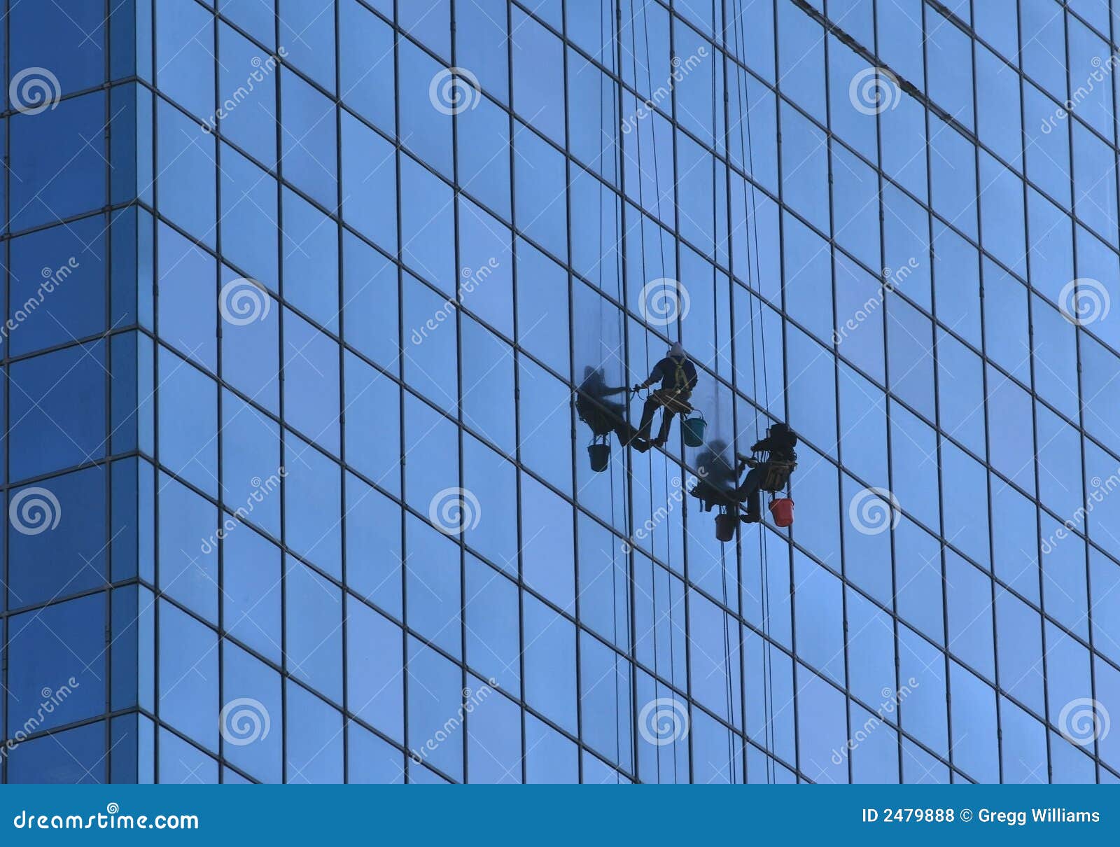 Window washers stock photo. Image of cities, outdoors - 2479888