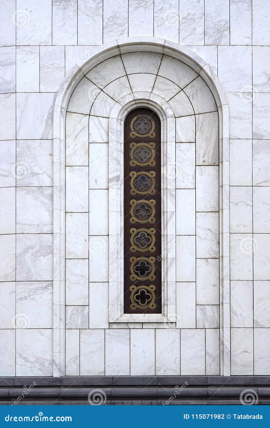Church window stock photo. Image of church, arch, marble - 115071982